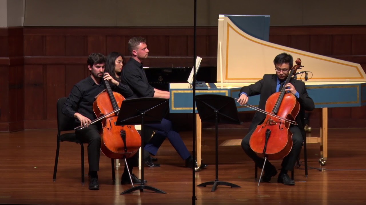 J.S. Bach: Sonata for Viola da Gamba and Harpsichord in G Major, BWV ...