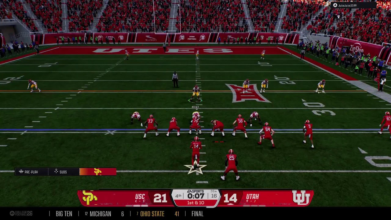 SOTS Week 13 USC @ Utah - YouTube
