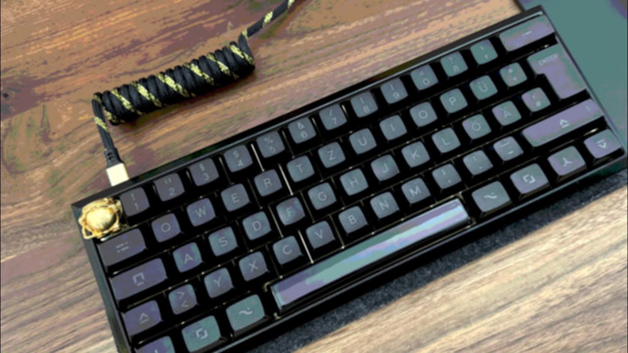 Custom Build Wooting 60HE ASMR - YouTube