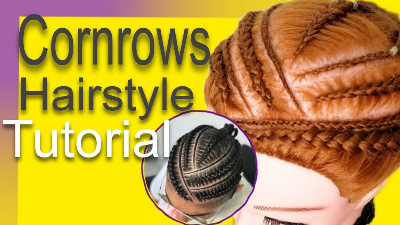 Cornrows Braid Tutorial- Cornrows Hairstyle for Beginners - YouTube