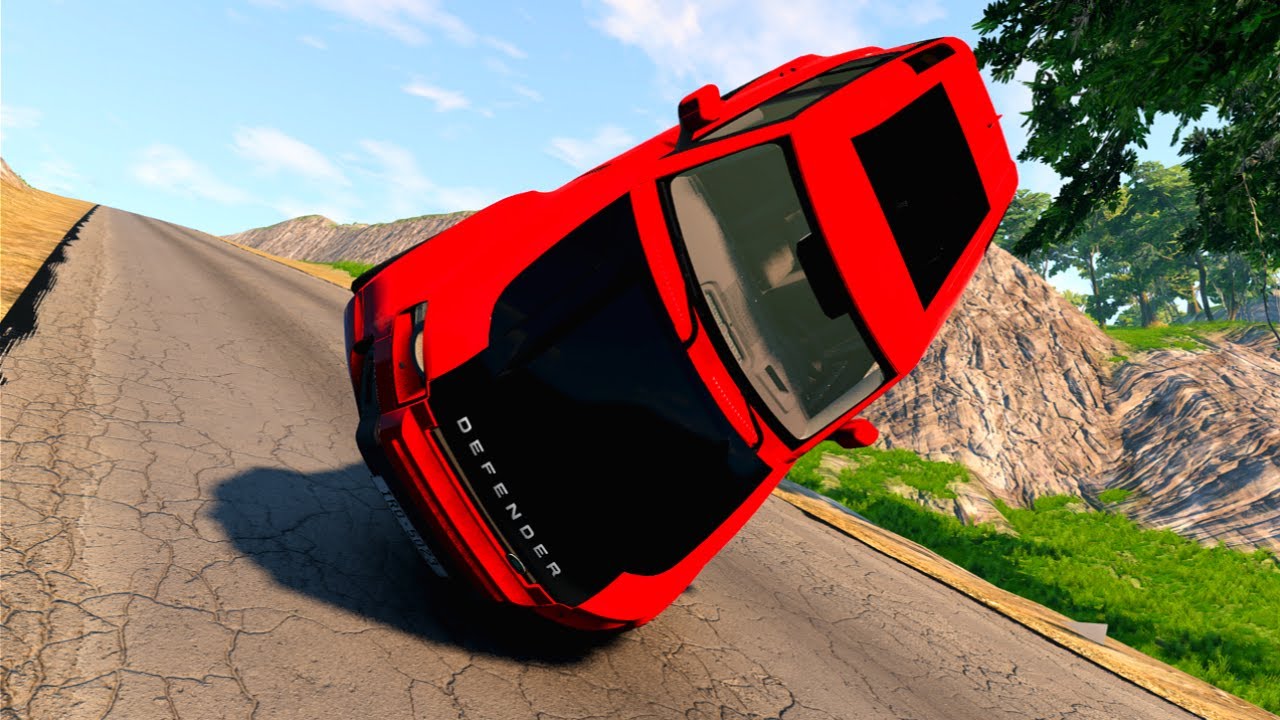Mobil Terguling Guling - Ancur Ancuran - Rusak-Rusakan Games Beamng ...