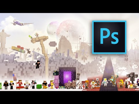 Making a giant 2b2t wallpaper - YouTube