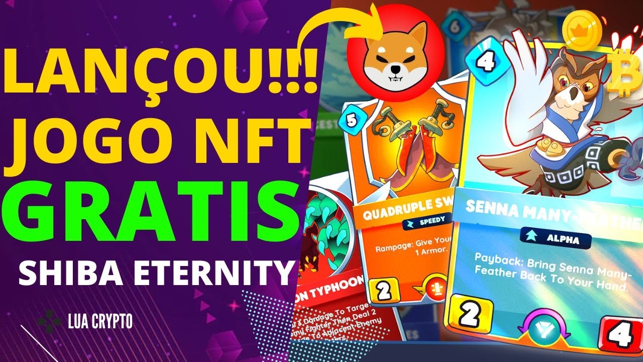 LIBERADO!!! NOVO JOGO NFT CARD GAME GRATIS I SHIBA ETERNITY - YouTube