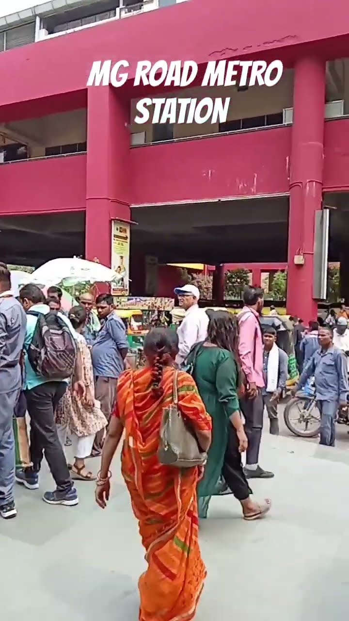 MG Road Metro Station Grurugram #mgroad #gurugram #haryana - YouTube