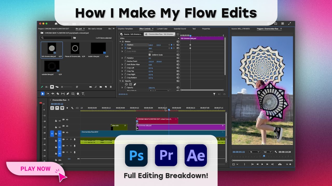 Flow Edit Secrets Revealed: My Complete Editing Process - YouTube