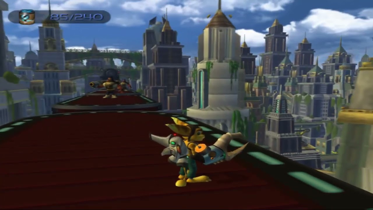 Ratchet & Clank: Hidden Swingshot Target in Kerwan - YouTube