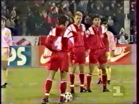 Лига Чемпионов УЕФА 08 12 1993 Спартак   Галатасарай Sampiyonlar Ligi Spartak Moskova   Galatasaray
