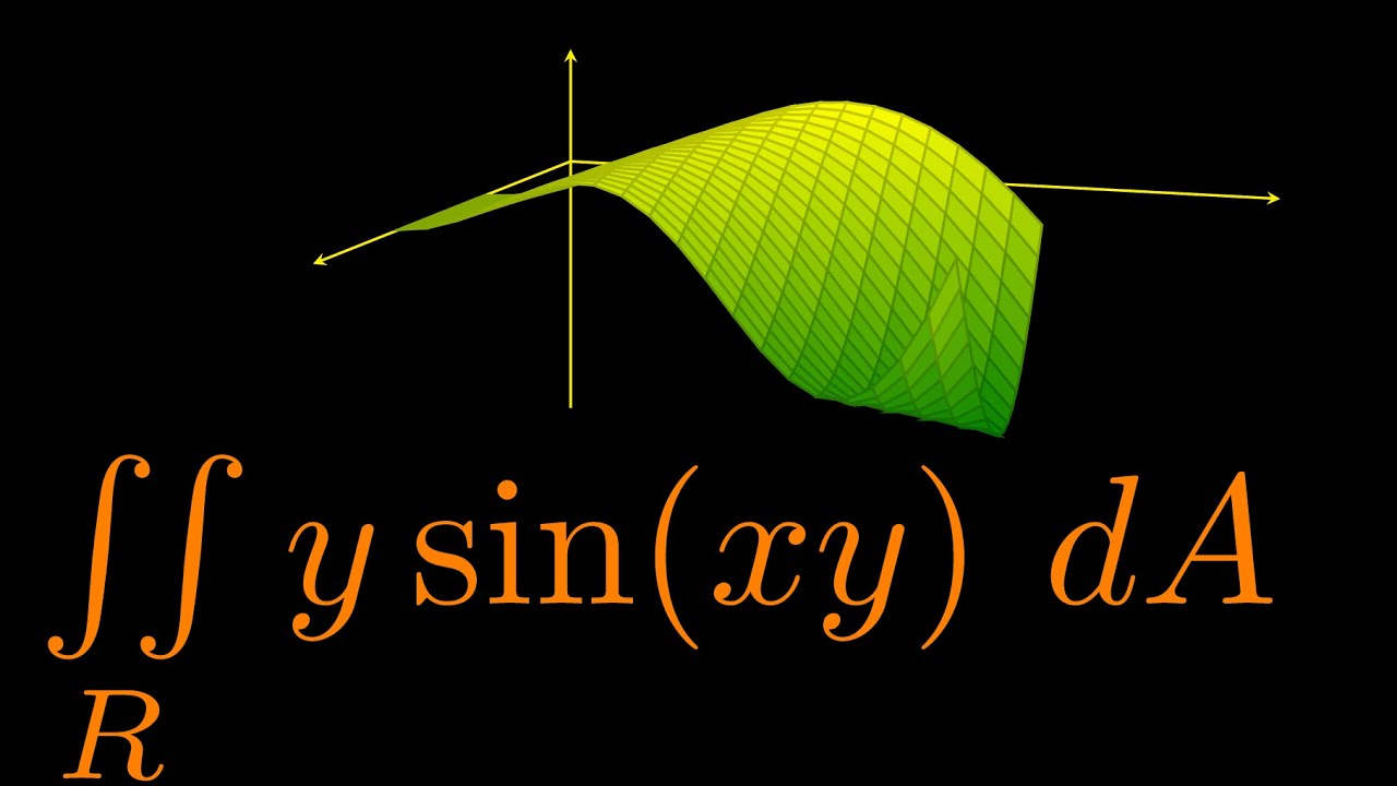 double integral problem | Calculus 3 - YouTube
