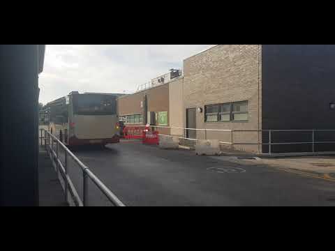 Here is the new Safeguard bus on the number 4 in Guildford Hospital ...