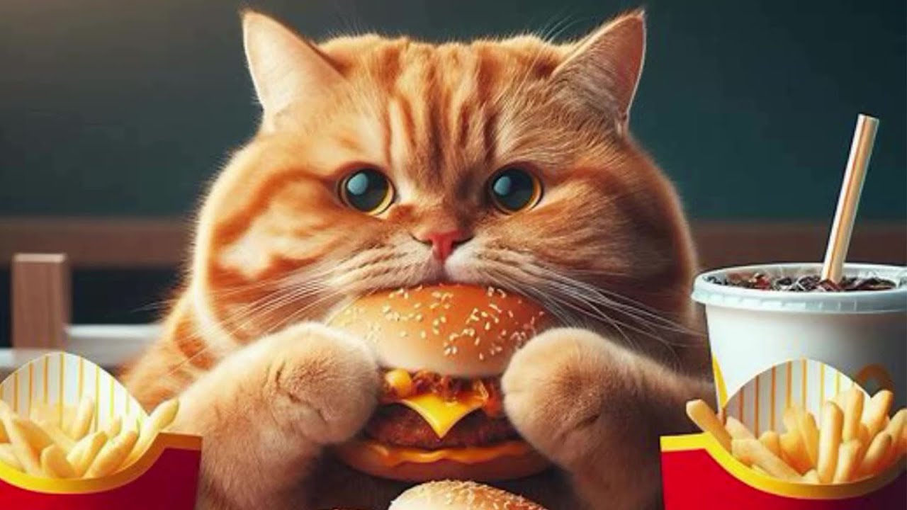 kitty loves to eat a LOT😭 - YouTube