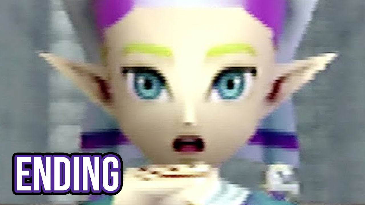 Zelda 64 Ocarina of Time Walkthrough Gameplay Ending - YouTube