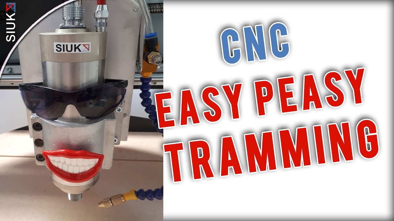CNC Spindle: A Simple DIY Tramming Solution - YouTube