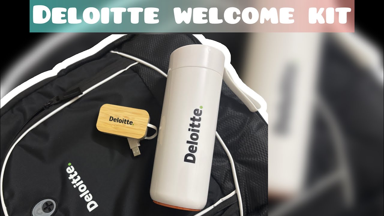Deloitte welcome kit |how to order|when you will get|deloitte USI ...