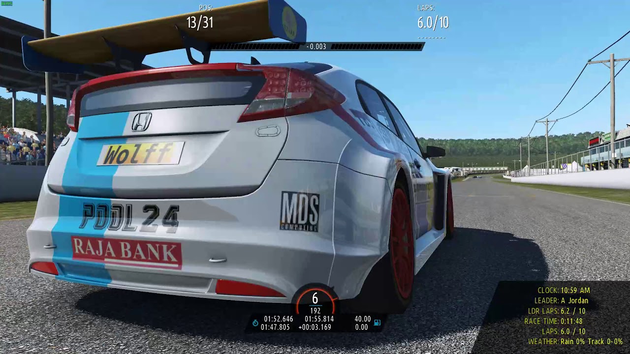#160520 - RFactor2 - Circuit Toban Raceway Park-Long - Califórnia-EUA ...