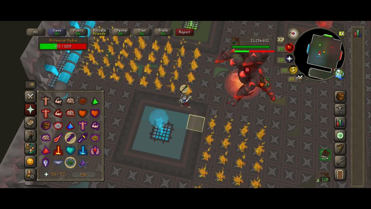 osrs hydra mobile trip got claw drop on vid! - YouTube