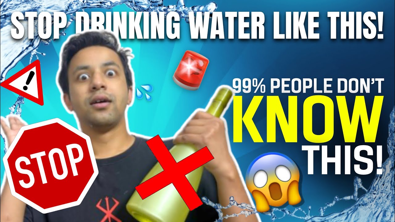 How to Drink Water the RIGHT Way (99% People Do It Wrong!) | How to Drink Water Like a Pro - YouTube