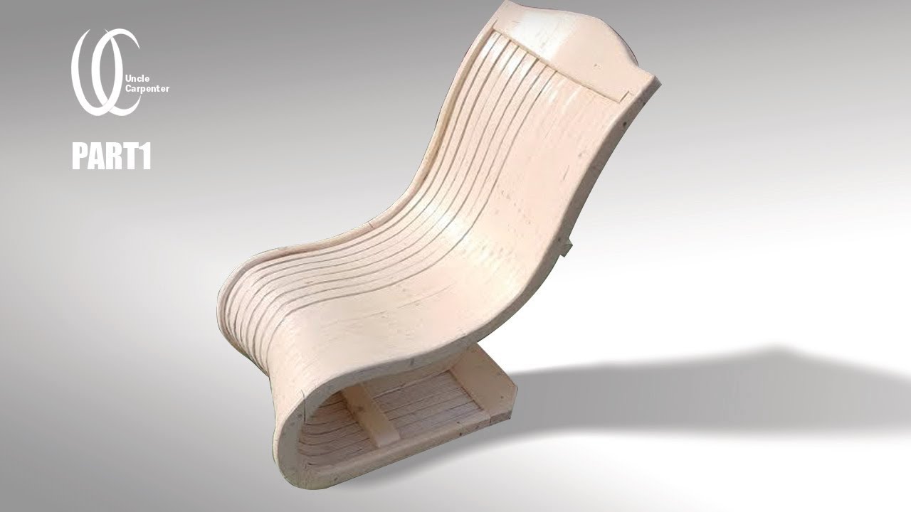 Part1: Awesome Chair!! Does this curve make in the wood? Uncle ...
