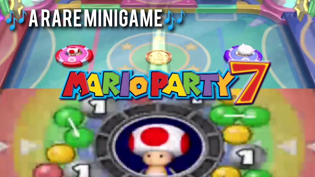 Mario Party 7 "A Rare Minigame" minigames - YouTube