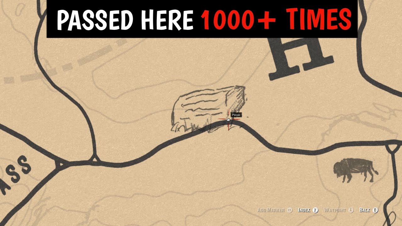 You Have Passed Here 1000+ Times But Never Noticed These - RDR2 - YouTube