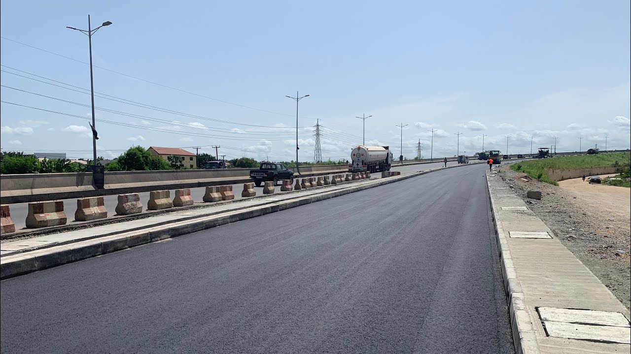 OMG! This Is Beautiful. Day 2 Of Asphalt Binder Course Layout @ Ofankor ...