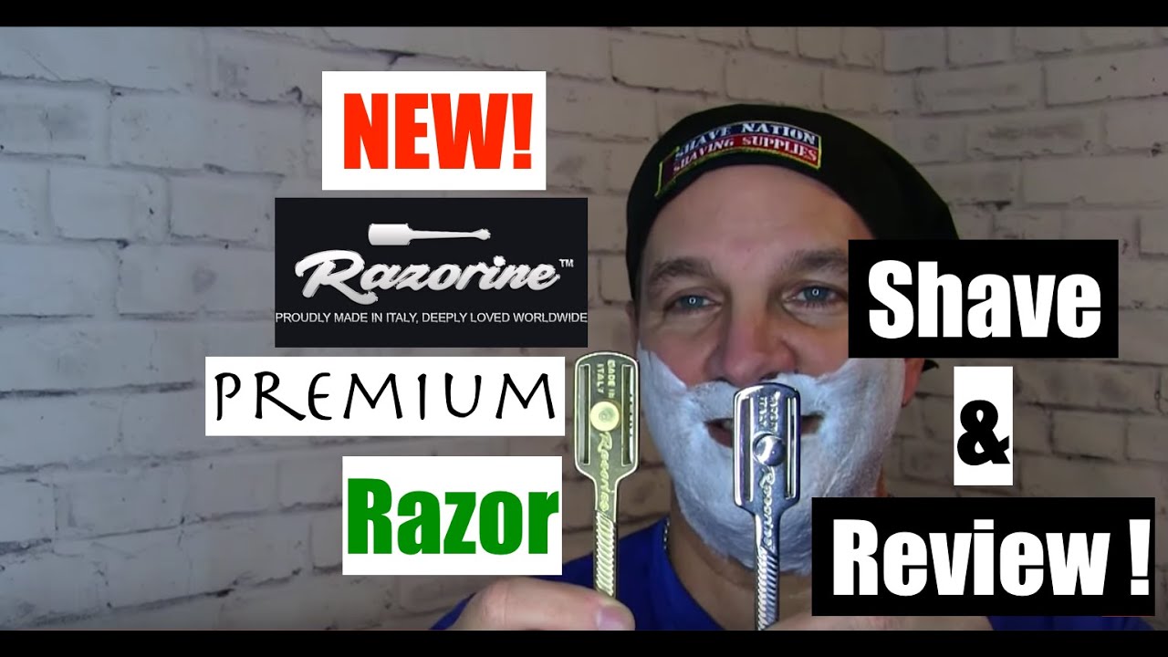 The NEW Razorine Premium Razor Shave and Review ! - YouTube