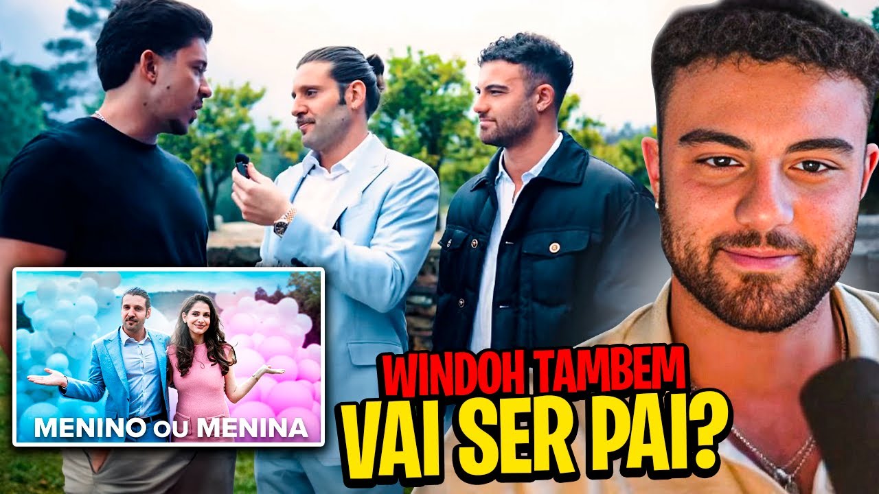 WINDOH REAGE A ' VAMOS SER PAIS DE MENINO OU MENINA? ' DE TIAGO PAIVA ...