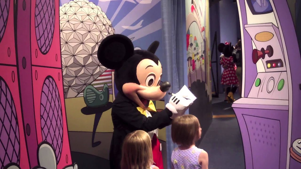 Epcot Character Spot - 2013 Renovation - YouTube