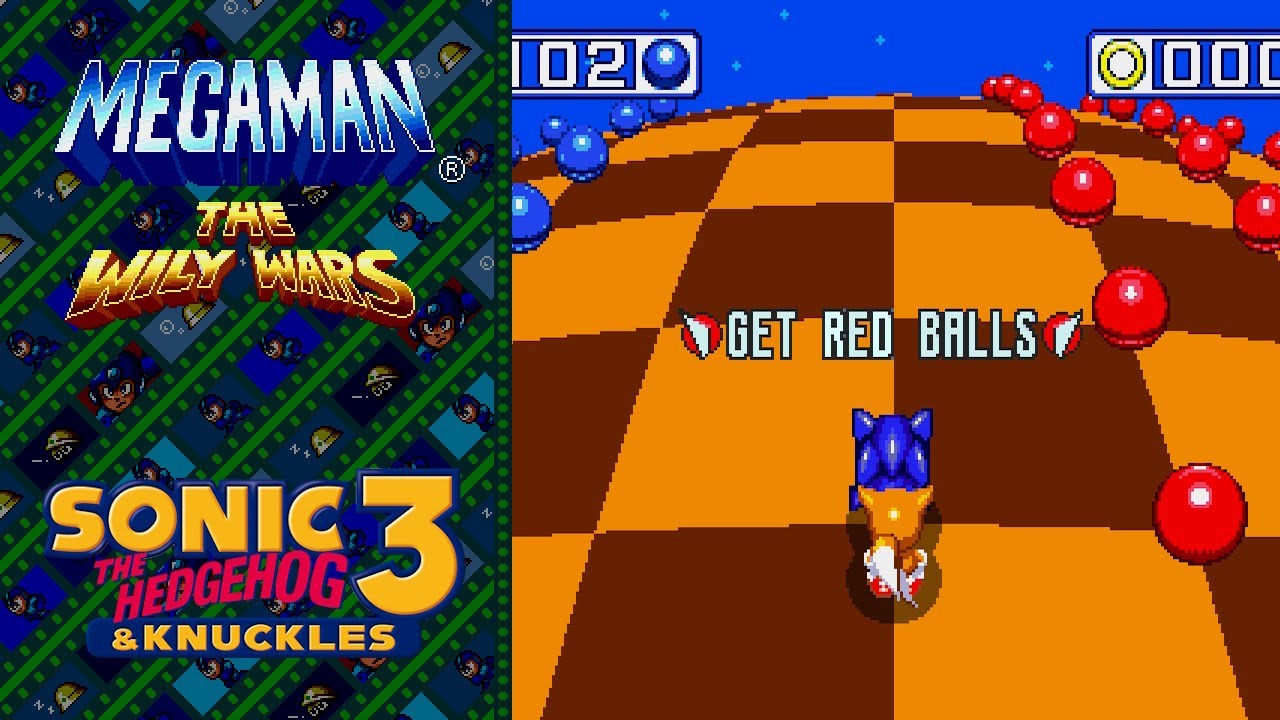 Special Stage (Sonic 3 & Knuckles) but with the Mega Man: The Wily Wars ...