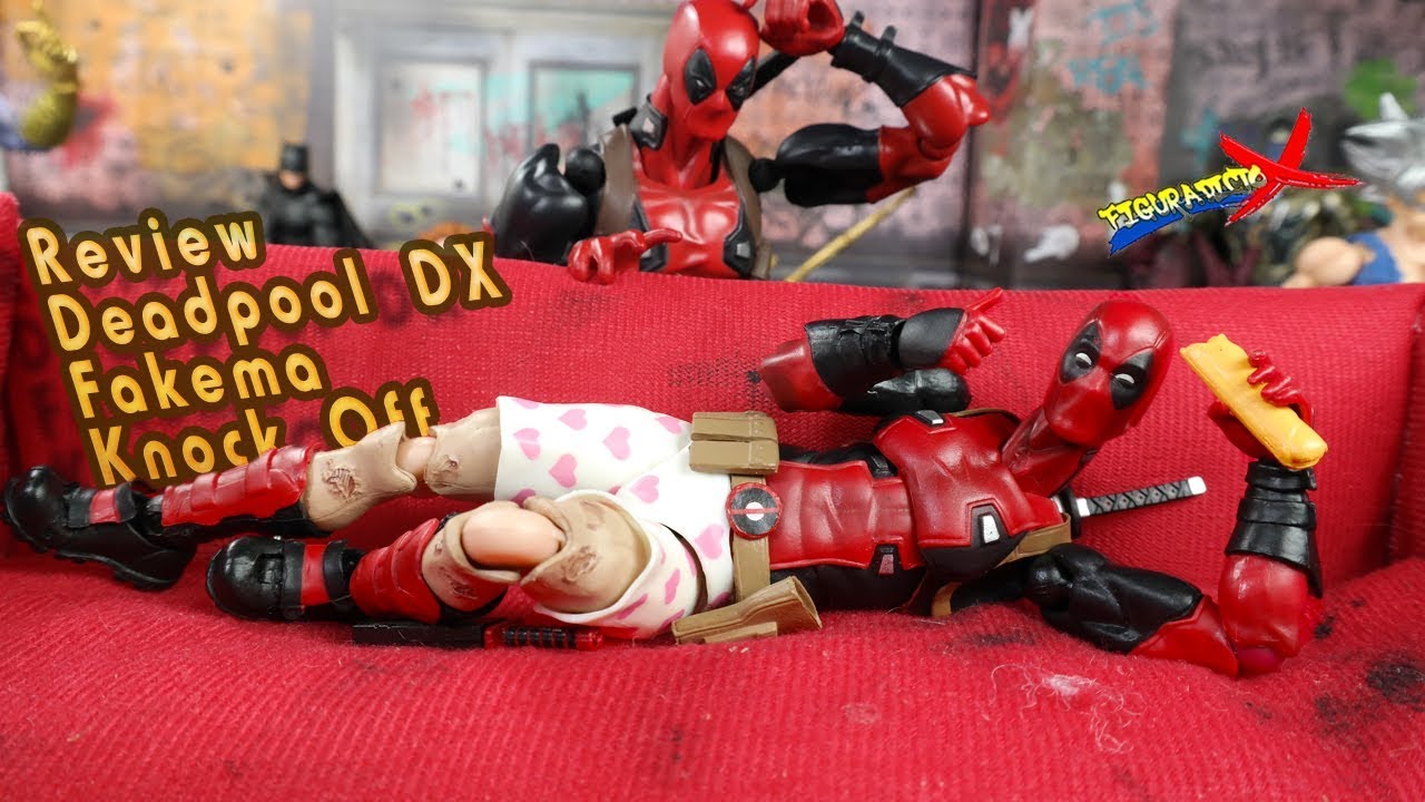 Review Deadpool Figma EX 042 Knock Off Bootleg Copia Pirata Action ...