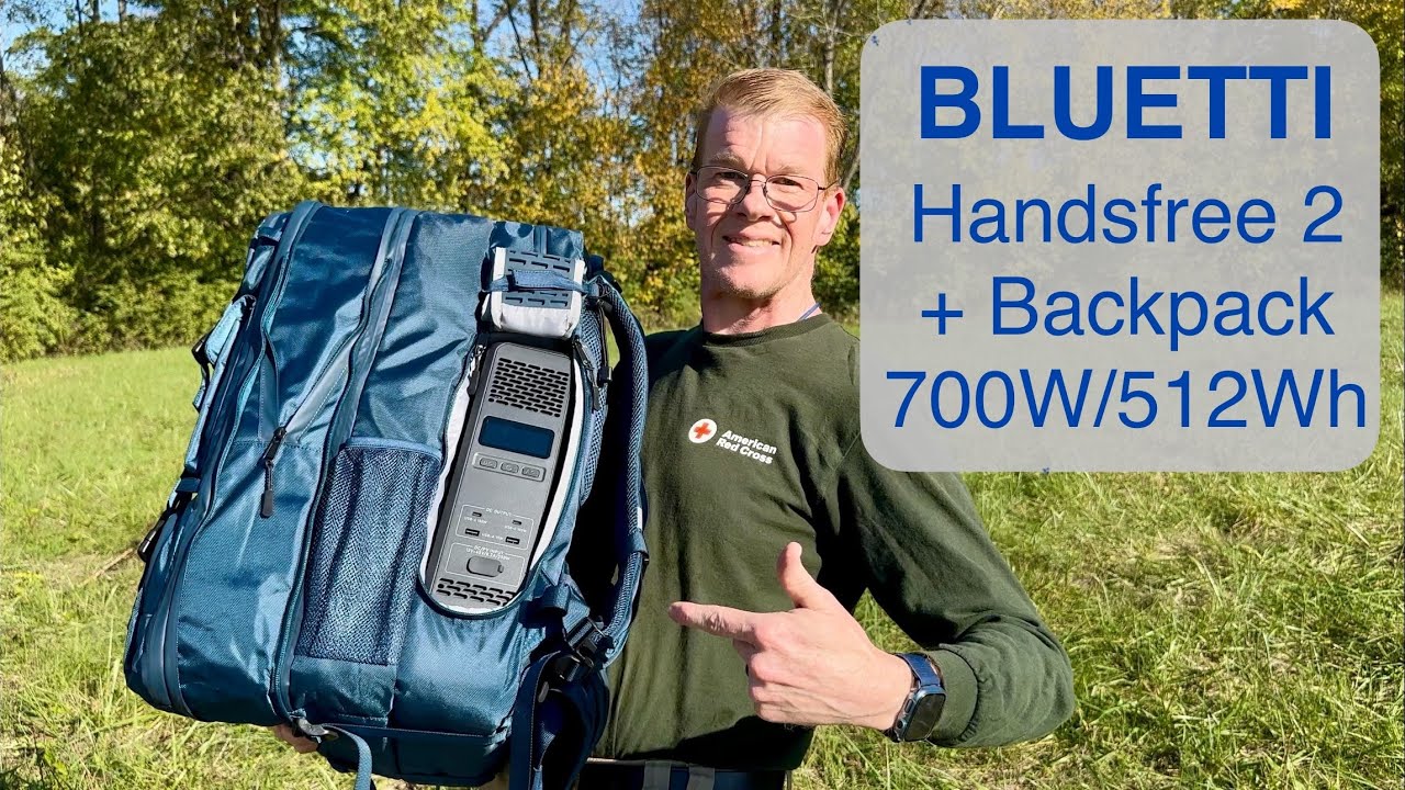 NEW Bluetti Handsfree 2 Power Station and Backpack 2. - YouTube