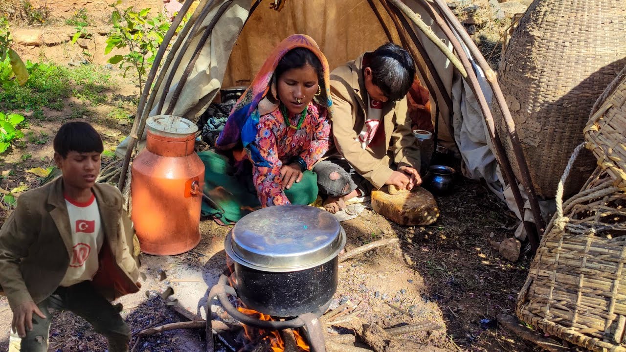 This is Rare And Organic Food Cooking Kitchen Here || Nepal🇳🇵|| Village ...
