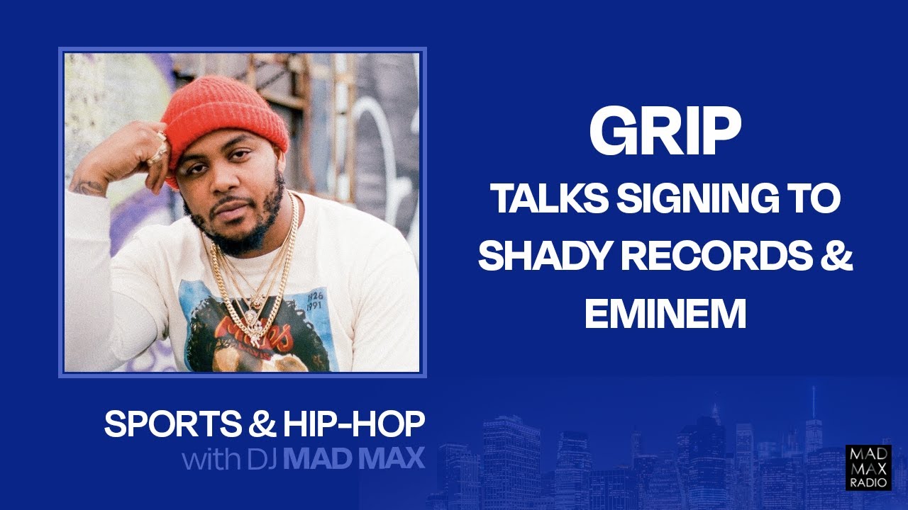 GRIP talks signing to Shady Records, Eminem, & acting debut on "Sports ...