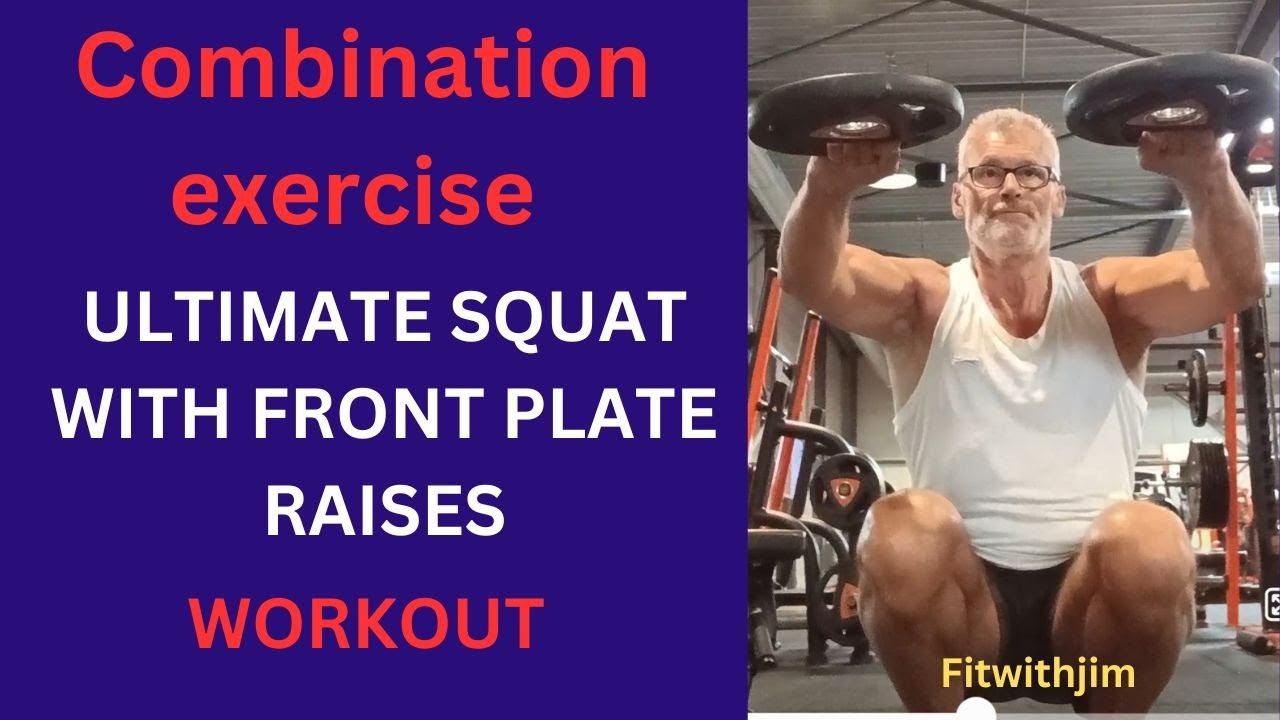 Ultimate Squat with Front Plate Raises: Full-Body Workout Guide - YouTube