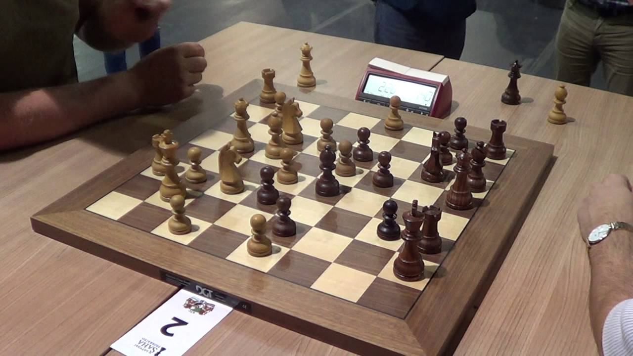 GM Alexei Shirov - IM Baghdasaryan Vahe, Czech Benoni, live chess blitz ...