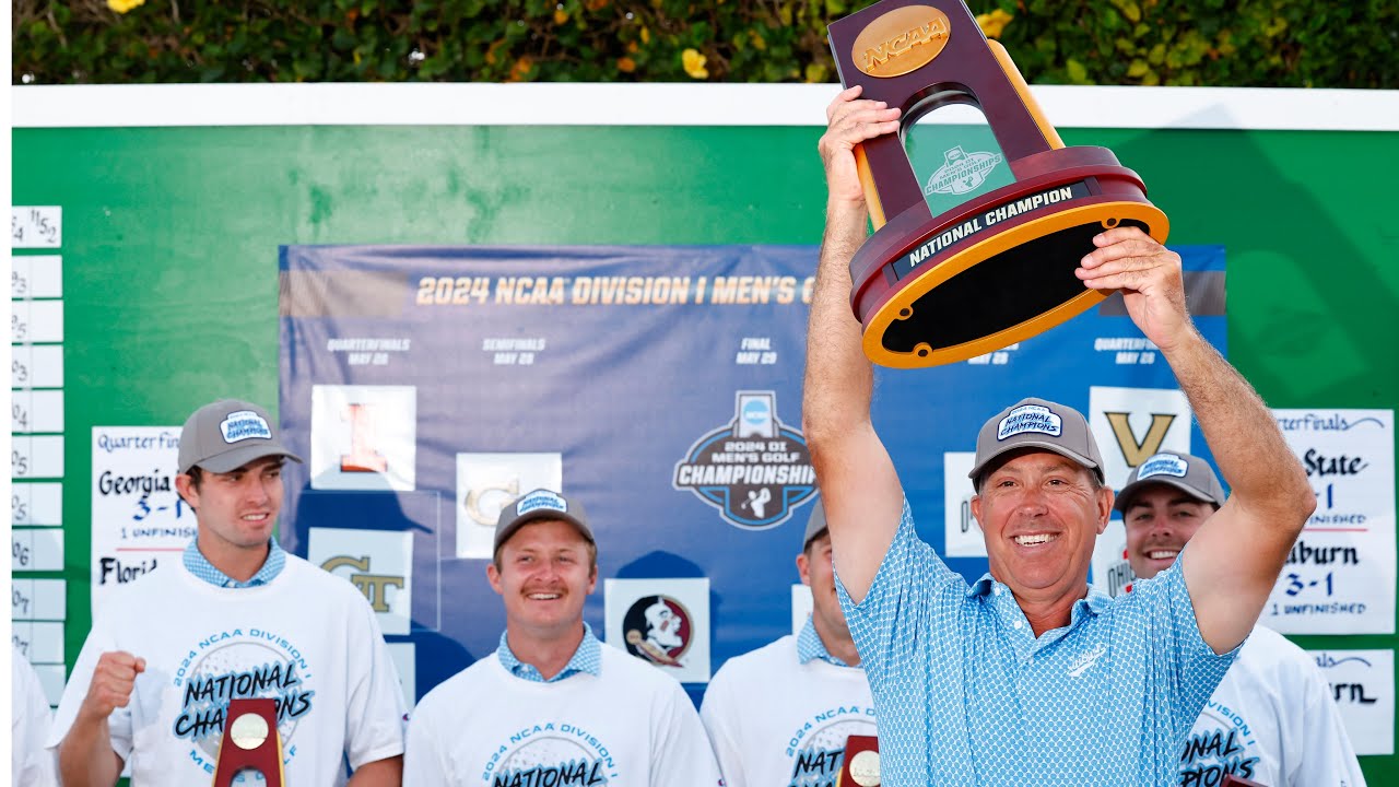 NATIONAL CHAMPS: Auburn men's golf beats FSU for first title in program ...