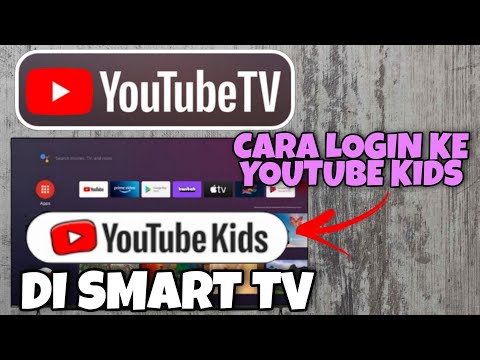 cara terbaru jika mau login ke youtube kids di smart tv