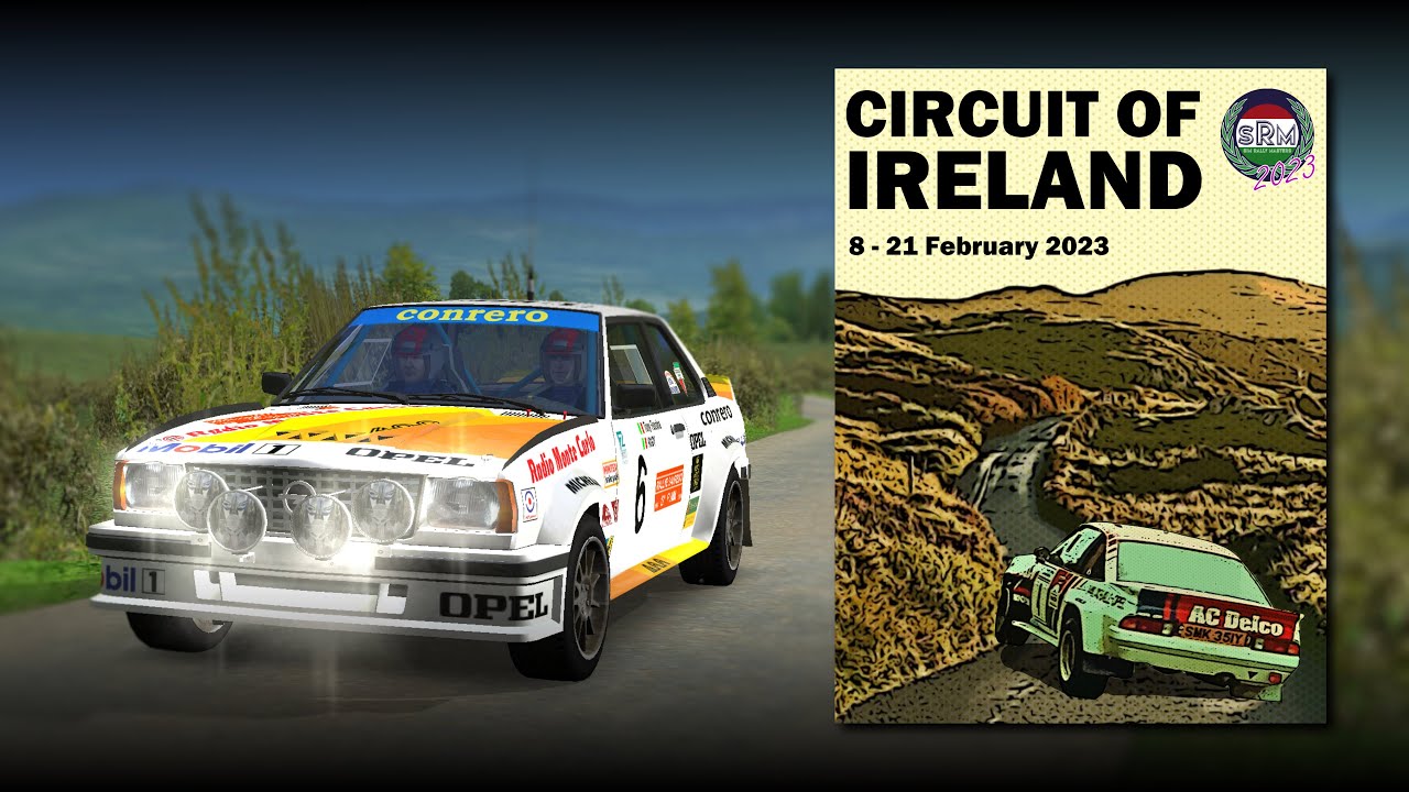 Sim Rally Masters - Circuit of Ireland in Opel Ascona 400 Grp4 - YouTube