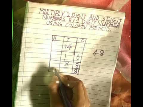 BASIC MULTIPLICATION USING COLUMN METHOD || MAALIN TUTOR - YouTube