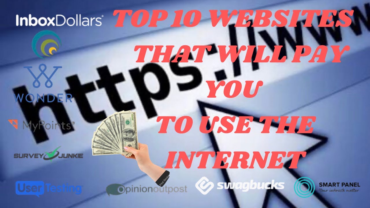 Top 10 PAYING WEBSITES - YouTube