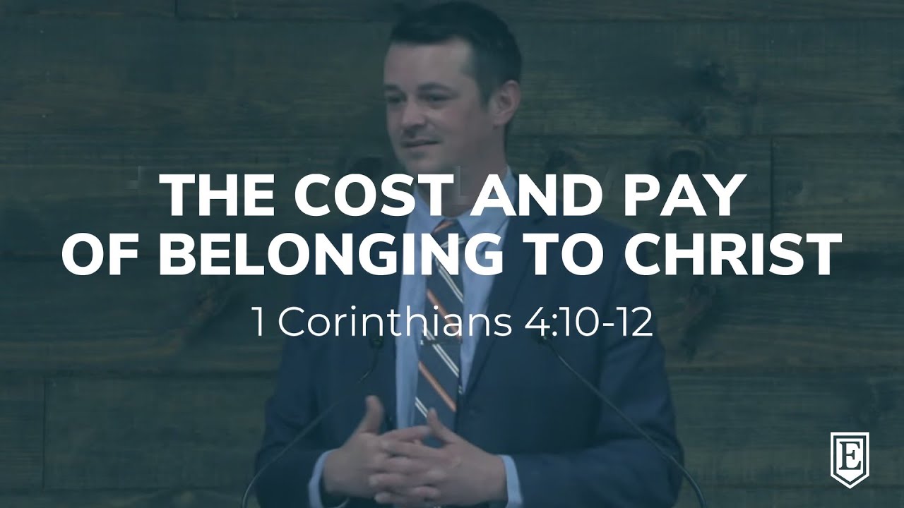 THE COST AND PAY OF BELONGING TO CHRIST: 1 Corinthians 4:10-12 - 1 ...