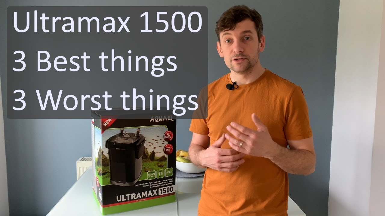 Aquael Ultramax 1500 Review, 3 best things 👍, 3 worst things 👎 - YouTube