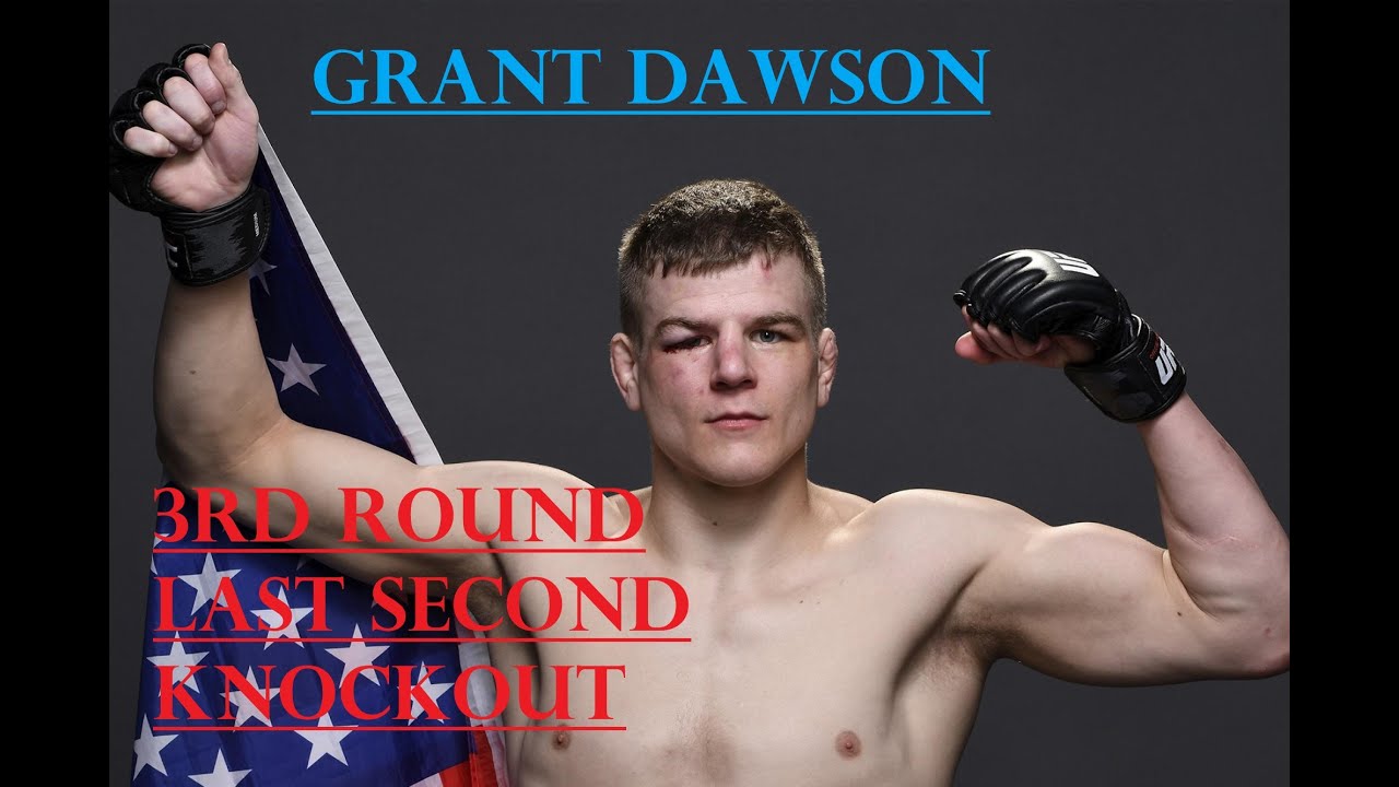 Grant Dawson Last Second KO! - YouTube