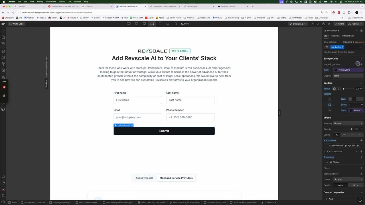 Quick Webflow Tips: Changing Border Color on Mouseover - YouTube
