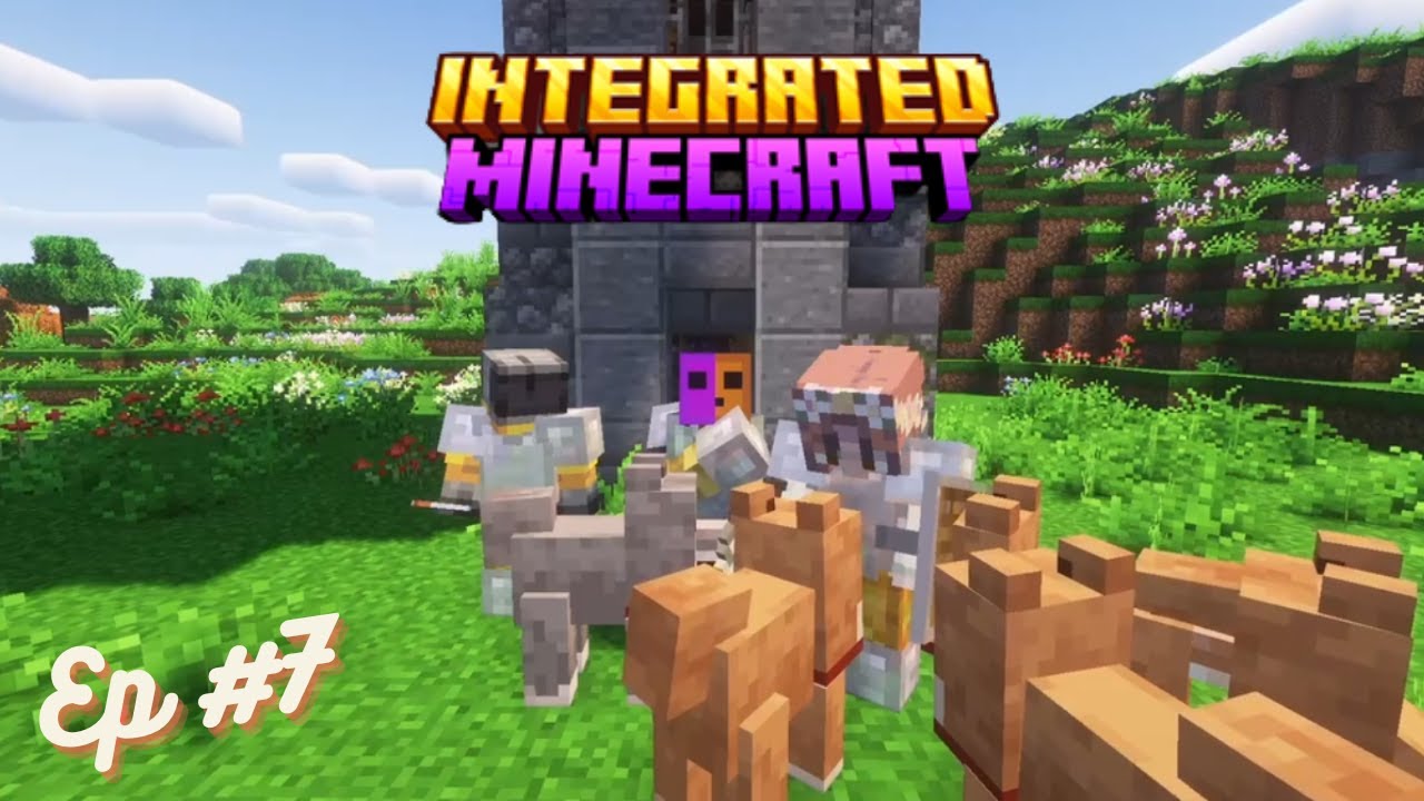 Integrated Minecraft | Mining and Building! - Episode 7 - YouTube