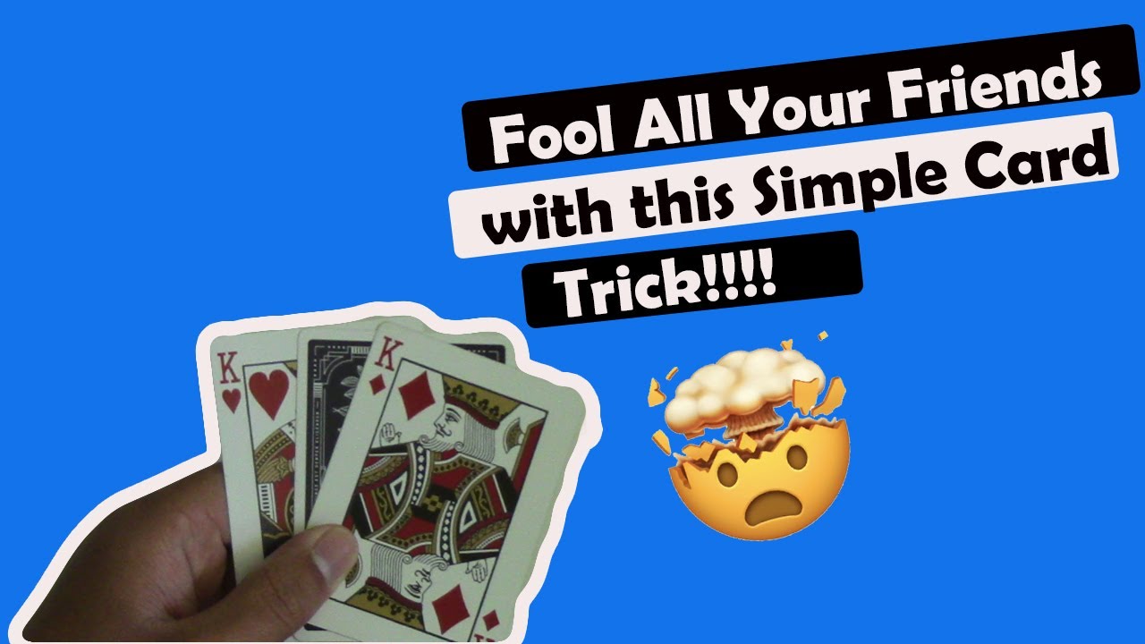 Fool all your friends and family with this Simple but Powerful Card ...