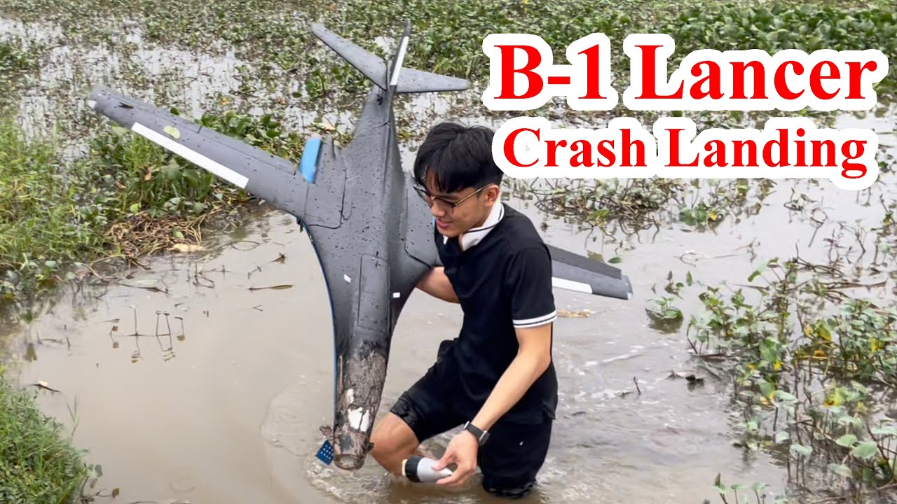 B1 Lancer Crash Landing - Máy bay B1 Lancer tai nạn khi hạ cánh | # ...
