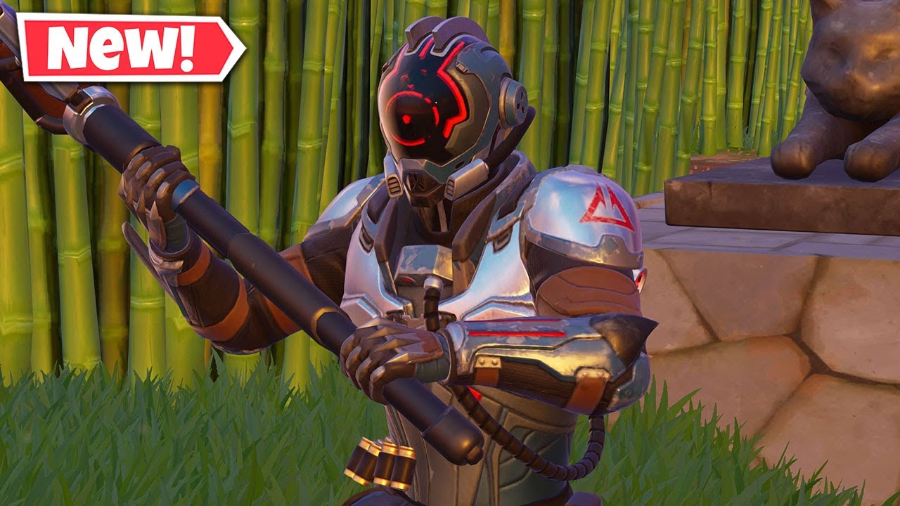 NEW THE VISITOR (REALITY UNKNOWN) Skin Gameplay In Fortnite! (OG Pass ...