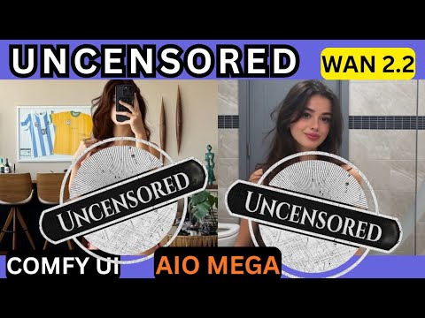 WAN 2.2 Uncensored AIO Mega in ComfyUI: Generate Stunning NSFW Videos - YouTube