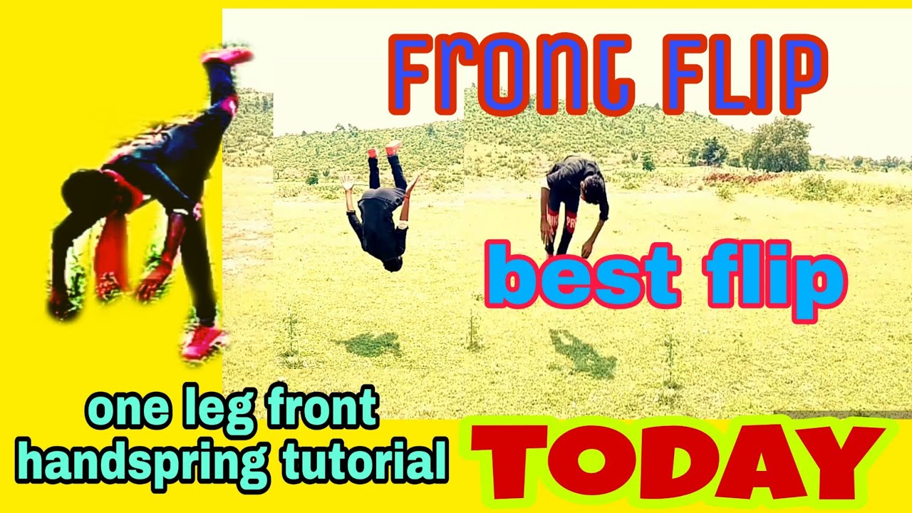 front handspring |one leg front handspring tutorial-2020|क्या आप जानते ...