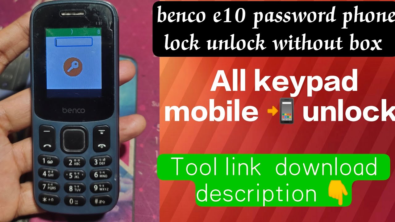 benco E10 pashward phone lock unlock | all keypad mobile phone unlock ...